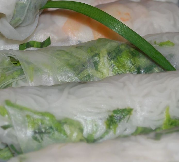 [Recipe] Healthy Vegan Rice Paper Spring Rolls - The Guerrilla Diet